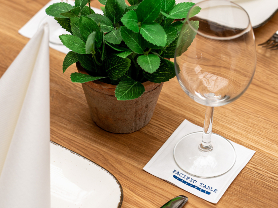 Custom Printed Cellulose Tissue Paper Doilies 3.75 inch - 95 mm 9 ply ...