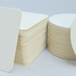 Pulpboard Coasters | Plain 60 Point Pulpboard coasters | Sudekusa