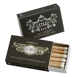 Custom Printed Mini Matches - Style 1015 with 21 to 22 Matchsticks - 1. ...