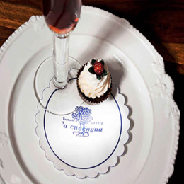 Custom Printed Cellulose Tissue Paper Coasters 3.55 inch - 90 mm 7 ply ...