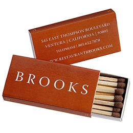 Custom Printed Matches - Style 1018 with 16 to 17 Matchsticks - 2 inch ...