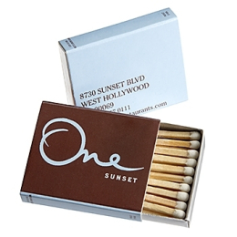Custom Printed Mini Matches - Style 1014 with 21 to 22 Matchsticks - 1. ...